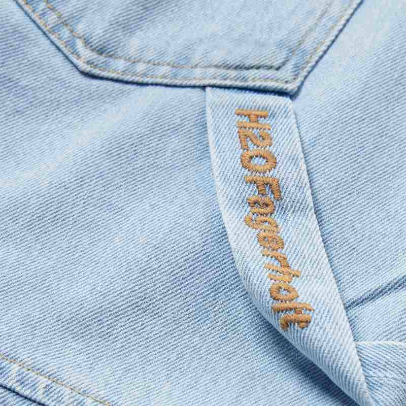 H2O Fagerholt classic box pants light blue. Den mest klassiske denim worker pant i sommerklar ...